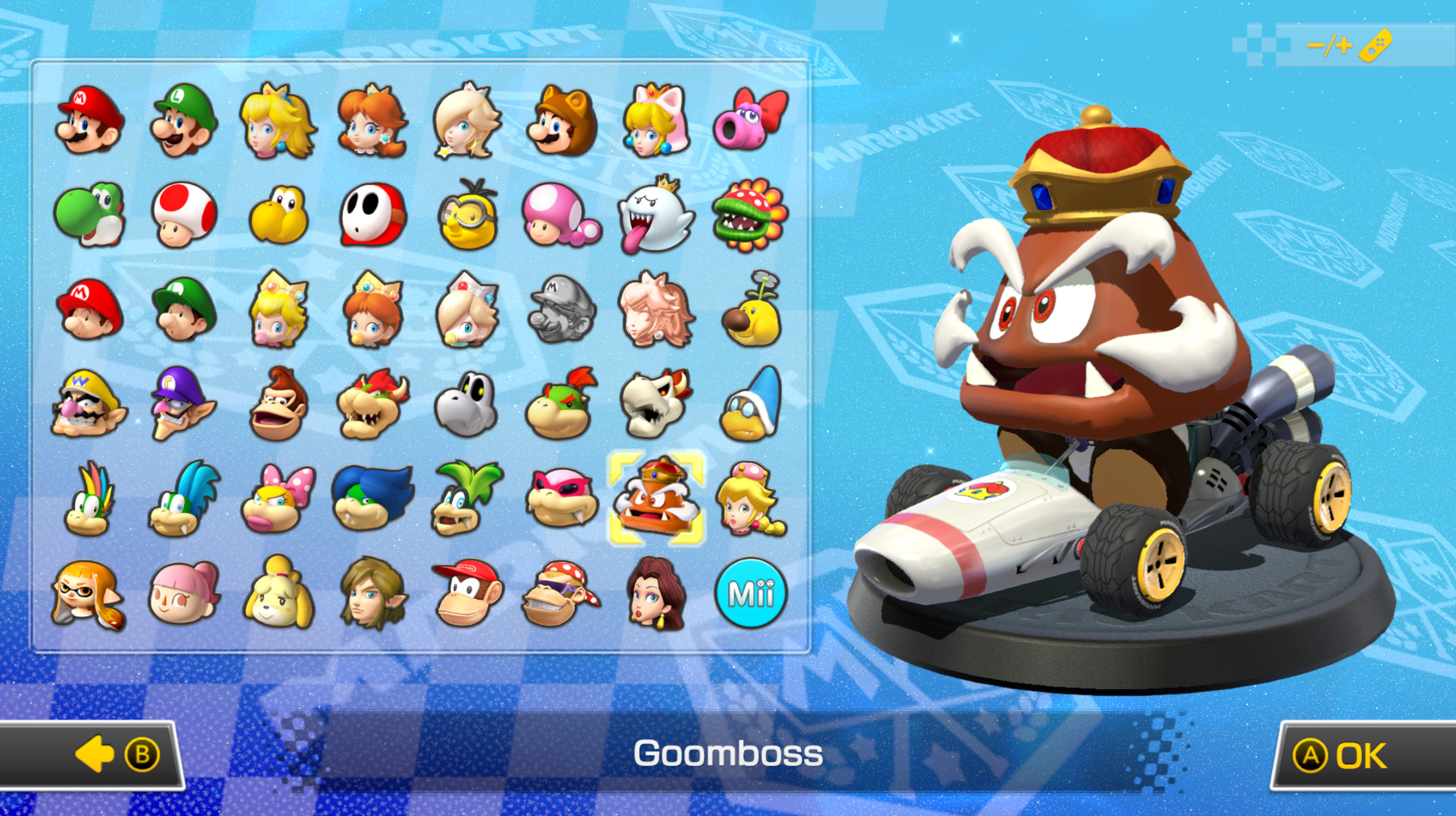 Goomboss Mod for Mario Kart 8 Deluxe | MK8D Mods