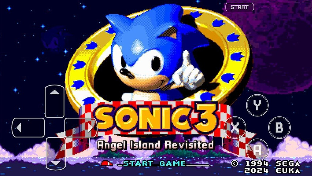 Title Screen (Night)&(Sunset)CD Mod for Sonic 3 A.I.R. | S3AIR Mods