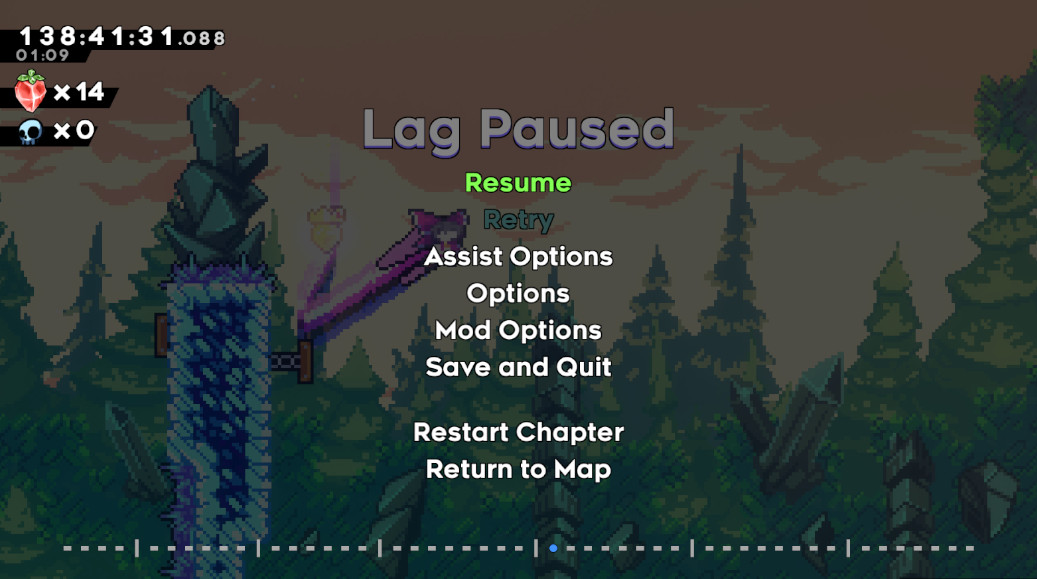 Lag Pauser Mod for Celeste | Celeste Mods