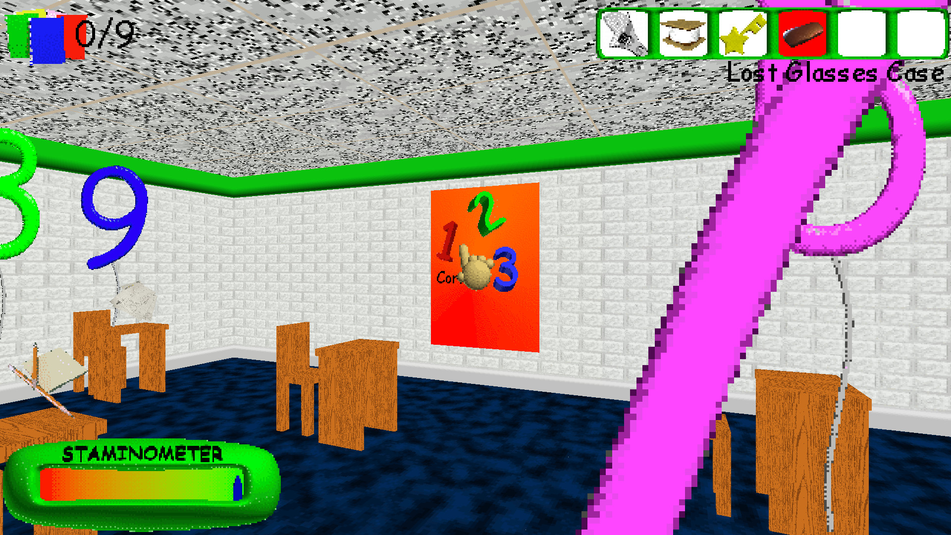 Lost Classic Game Over Items Mod for Baldi's Basics | Baldi Mods