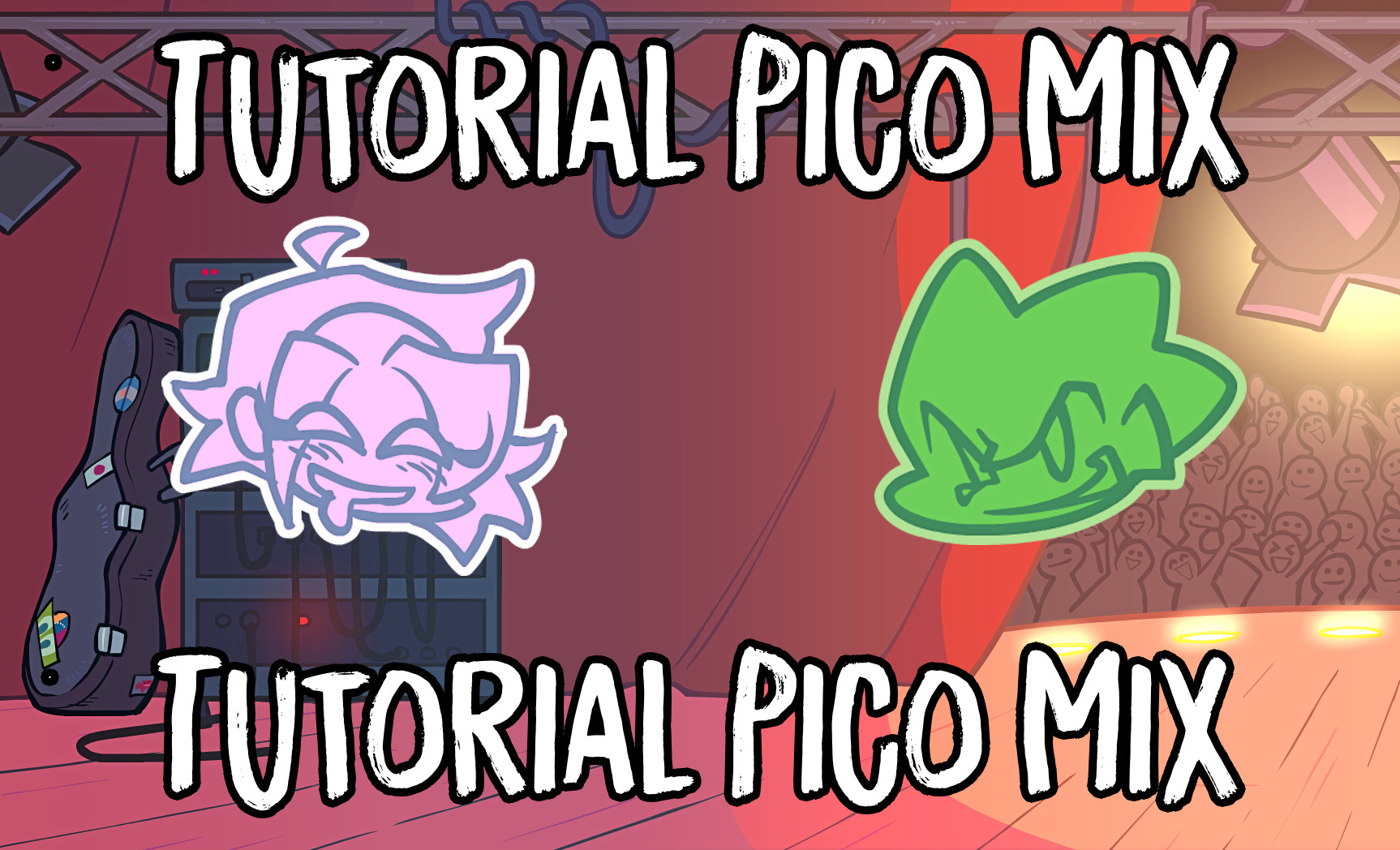 Tutorial Pico Mix Chart (V-SLICE MOD) Mod for Friday Night Funkin' | FNF Mods
