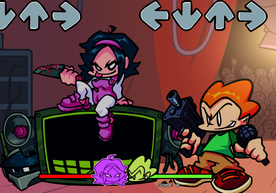 Tutorial Pico Mix Chart (V-SLICE MOD) Mod for Friday Night Funkin' | FNF Mods