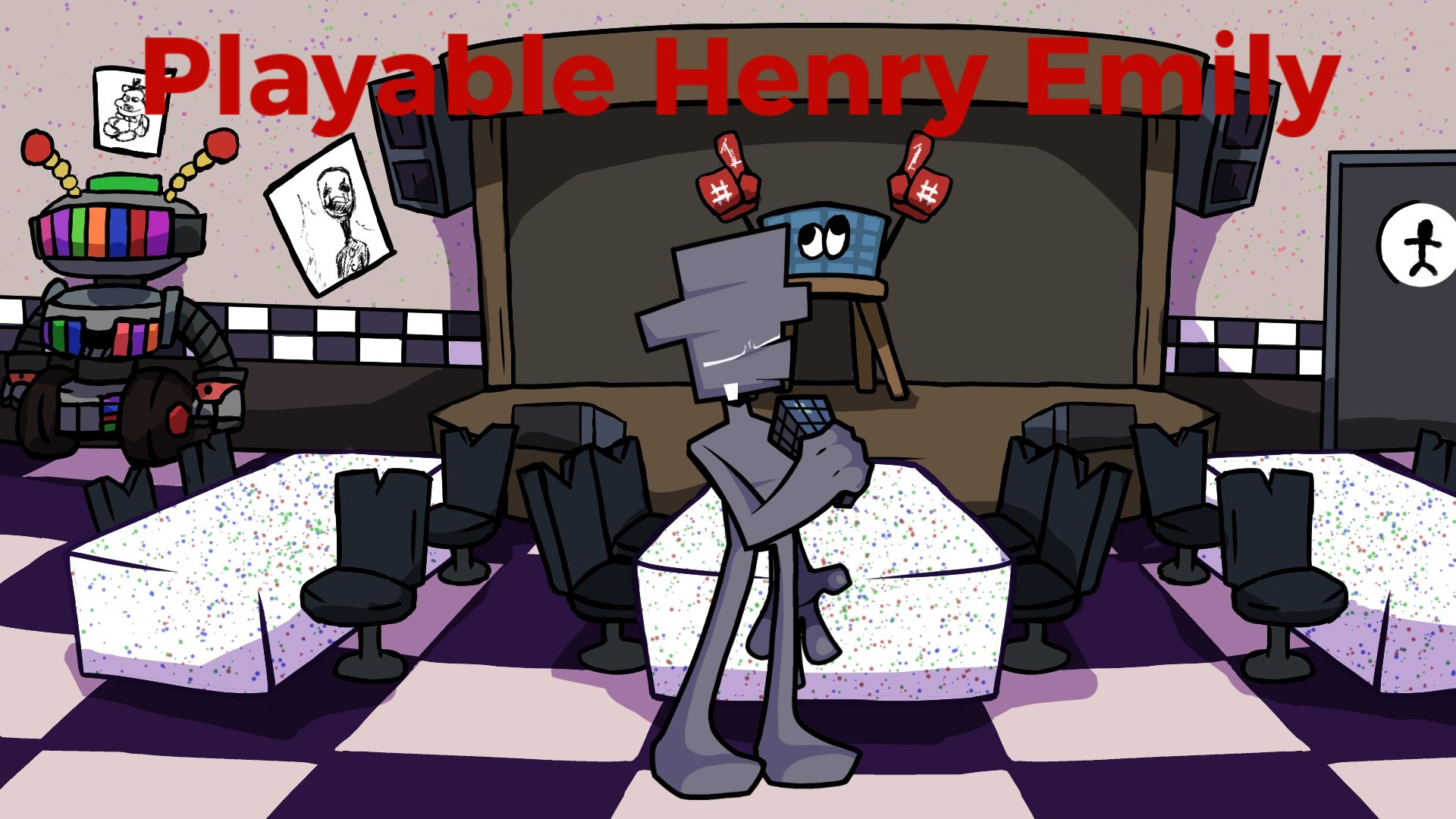 Playable Henry Emily Mod for Friday Night Funkin' | FNF Mods