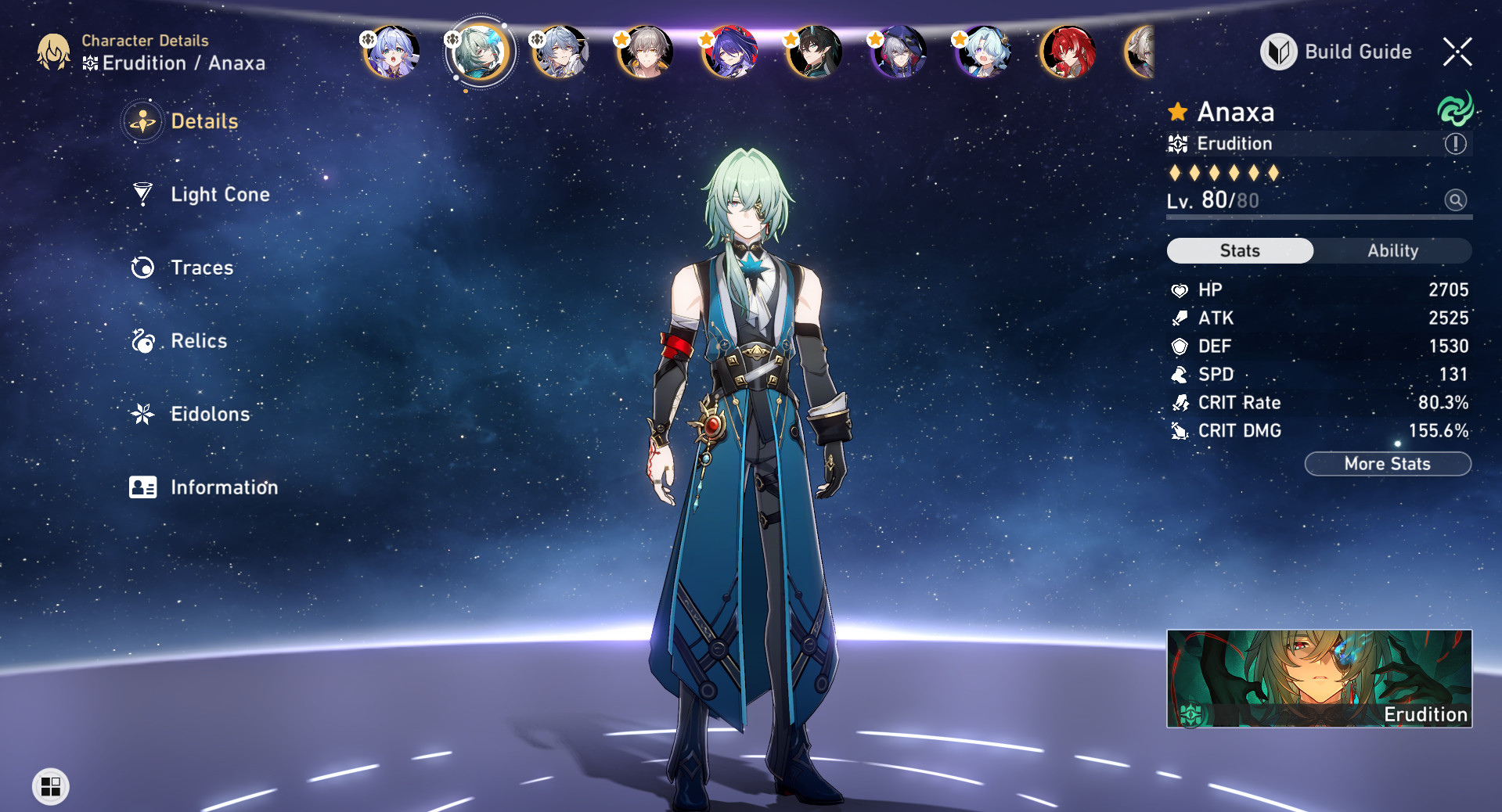 Coatless Anaxa Mod for Honkai Star Rail | HSR Mods