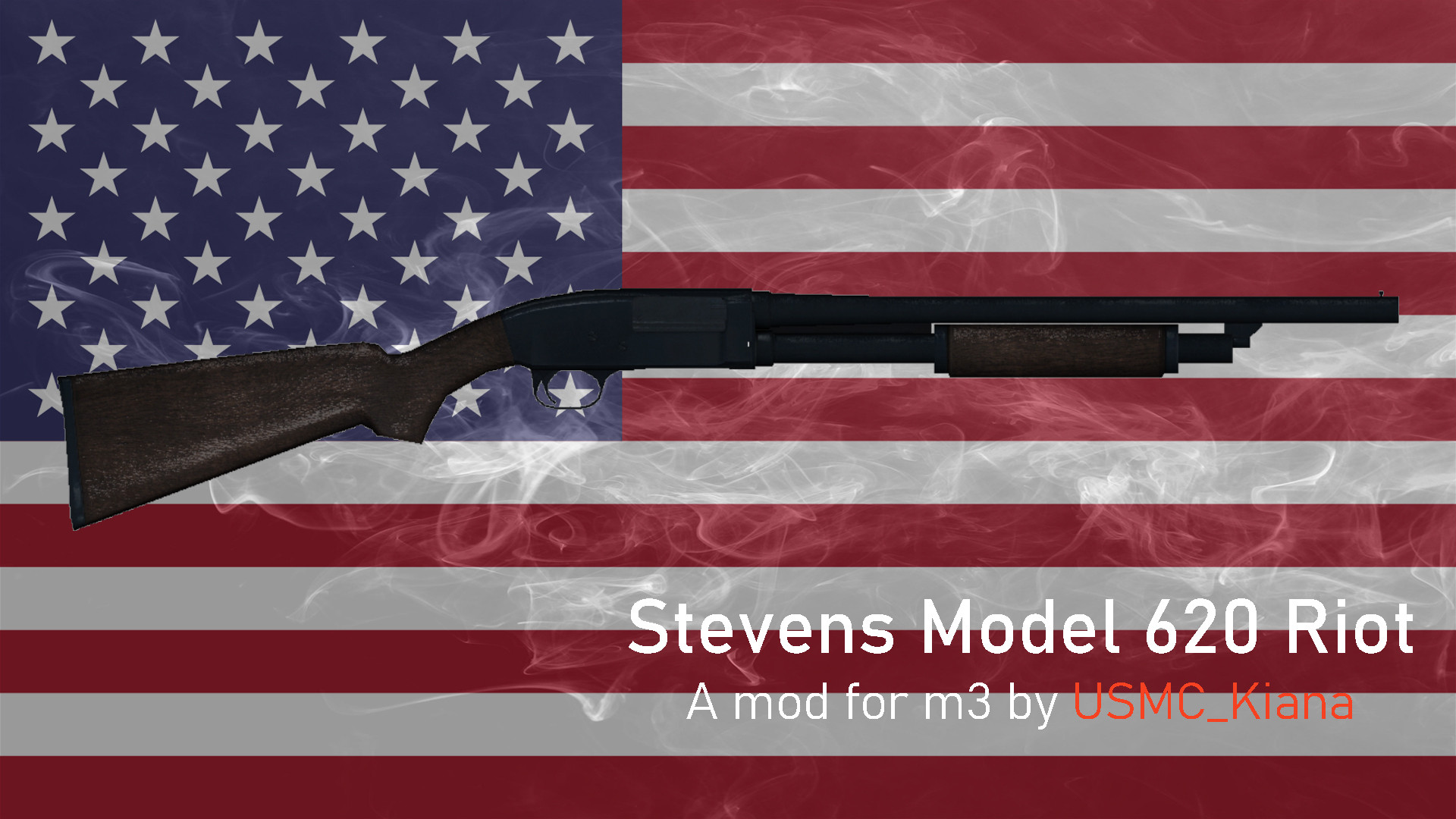 Stevens Model 620 Riot Shotgun Mod for Counter-Strike 1.6 | CS1.6 Mods