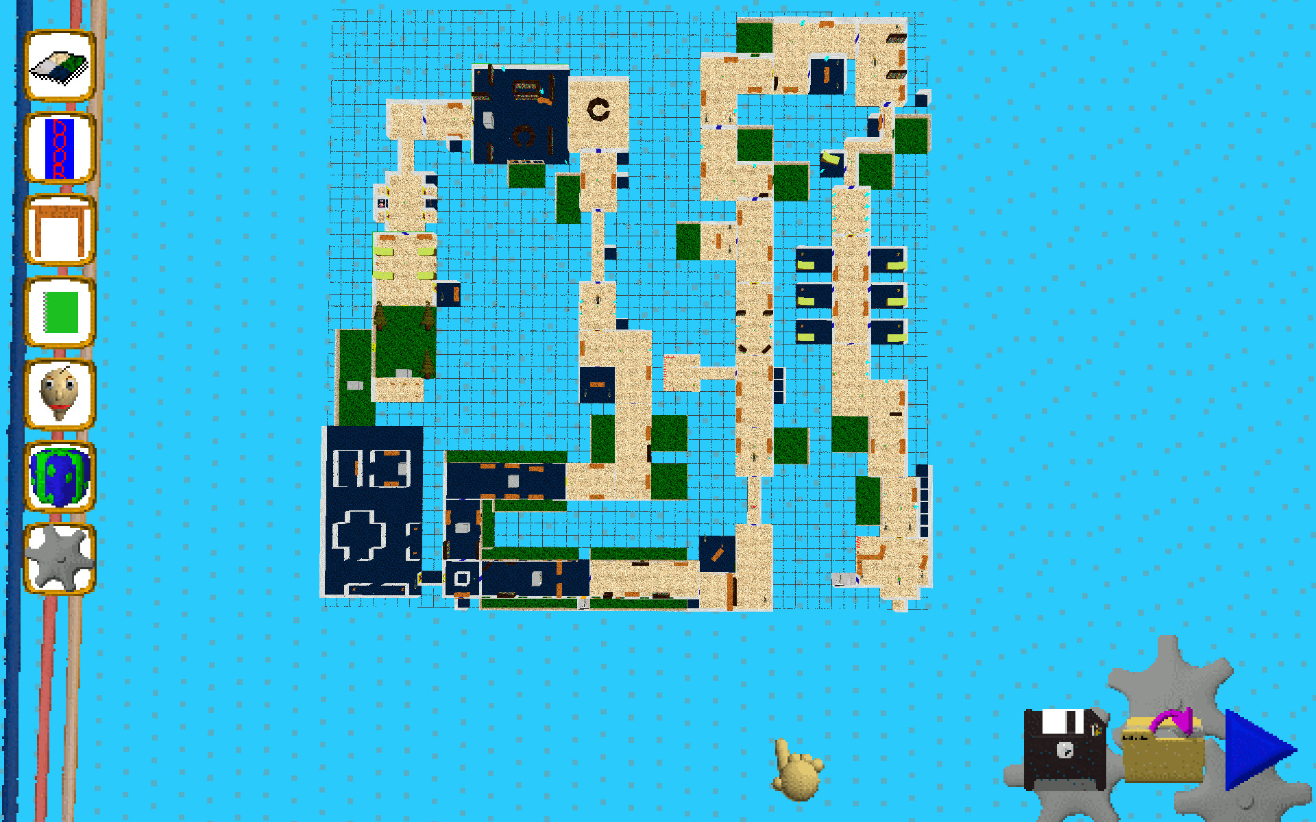 (0.12.X) Roblox Doors Map in BB+ Mod for Baldi's Basics | Baldi Mods