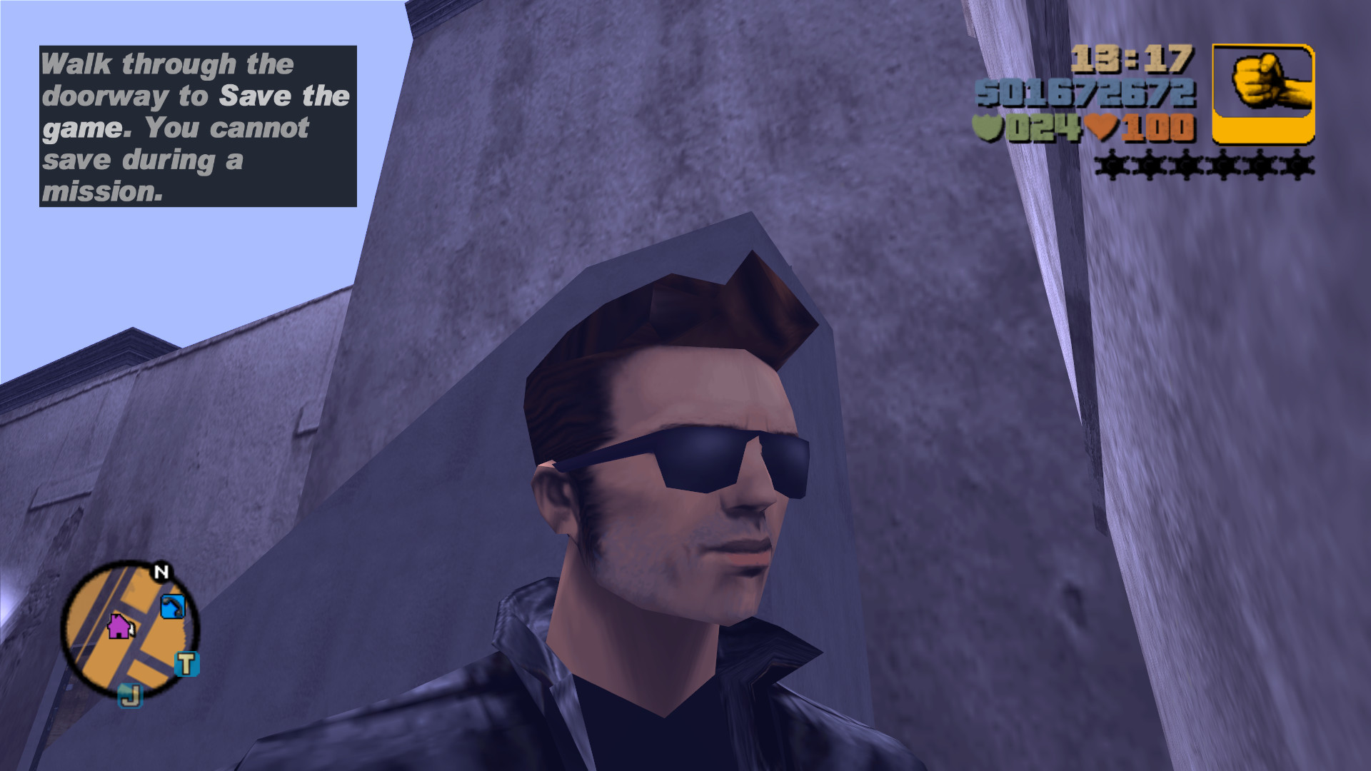 Sunglasses Claude Mod for Grand Theft Auto III | GTA3 Mods