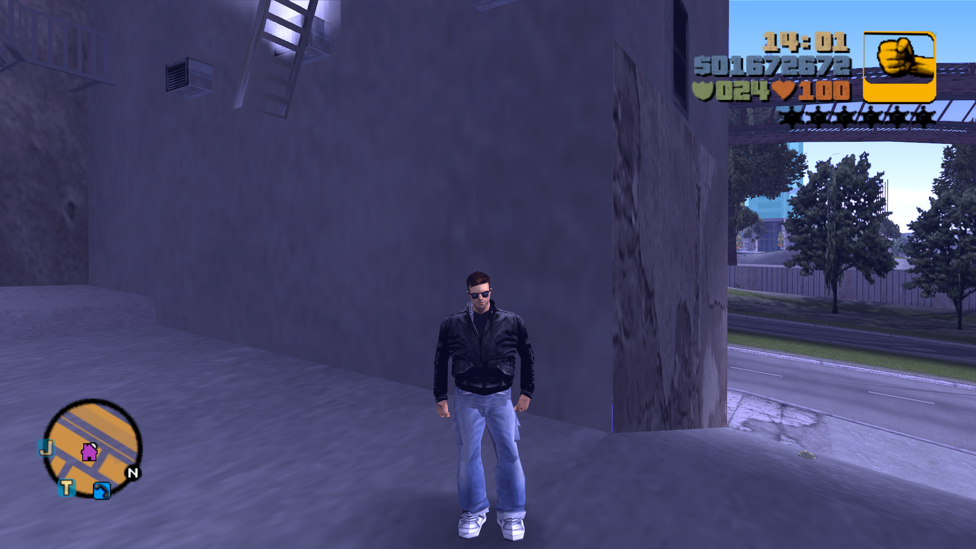 Sunglasses Claude Mod for Grand Theft Auto III | GTA3 Mods