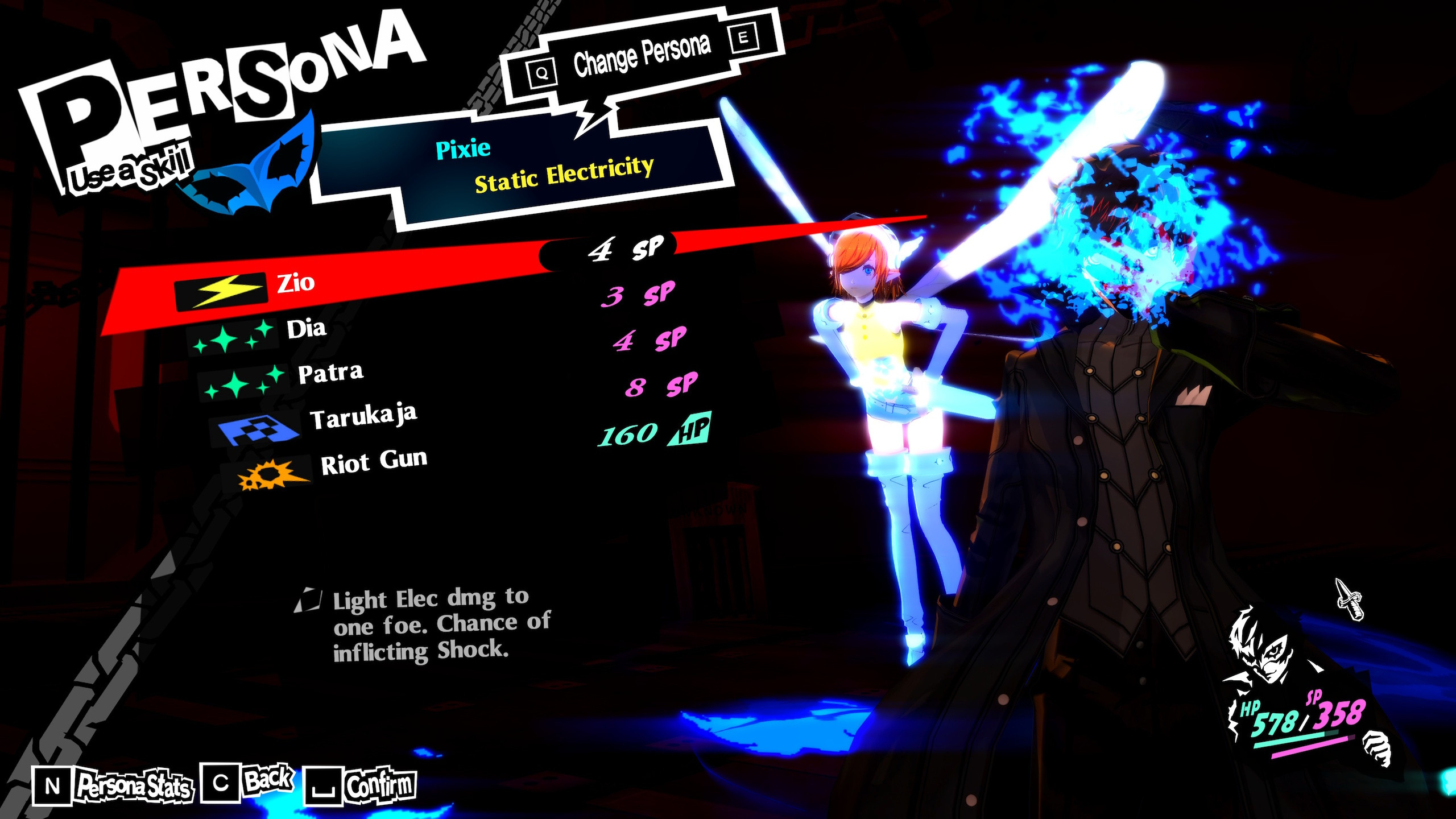 Gallica over Pixie Mod for Persona 5 Royal (PC) | P5R (PC) Mods
