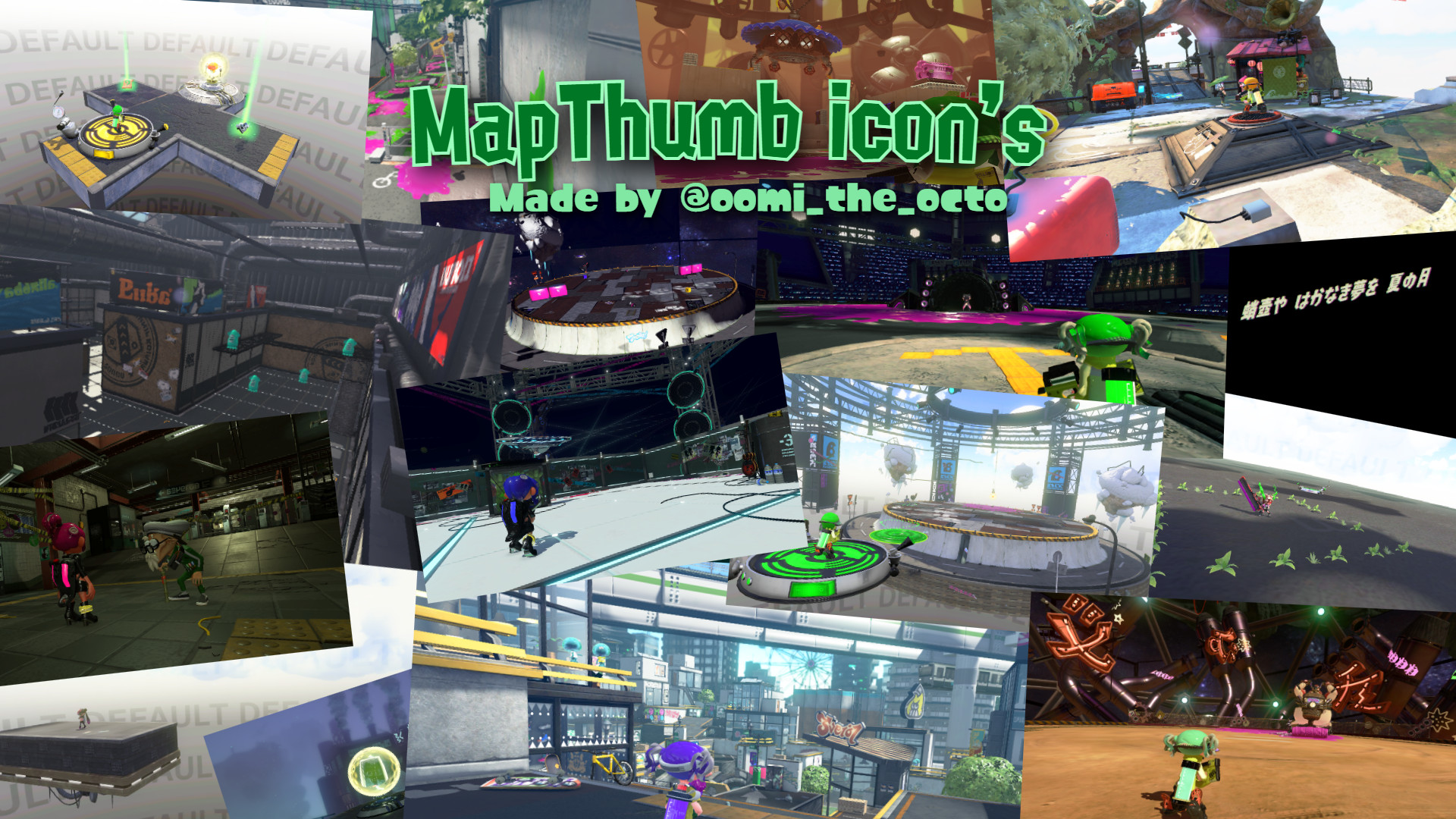 MapThumb Icons (3.1.0) Mod for Splatoon 2 | Splatoon 2 Mods