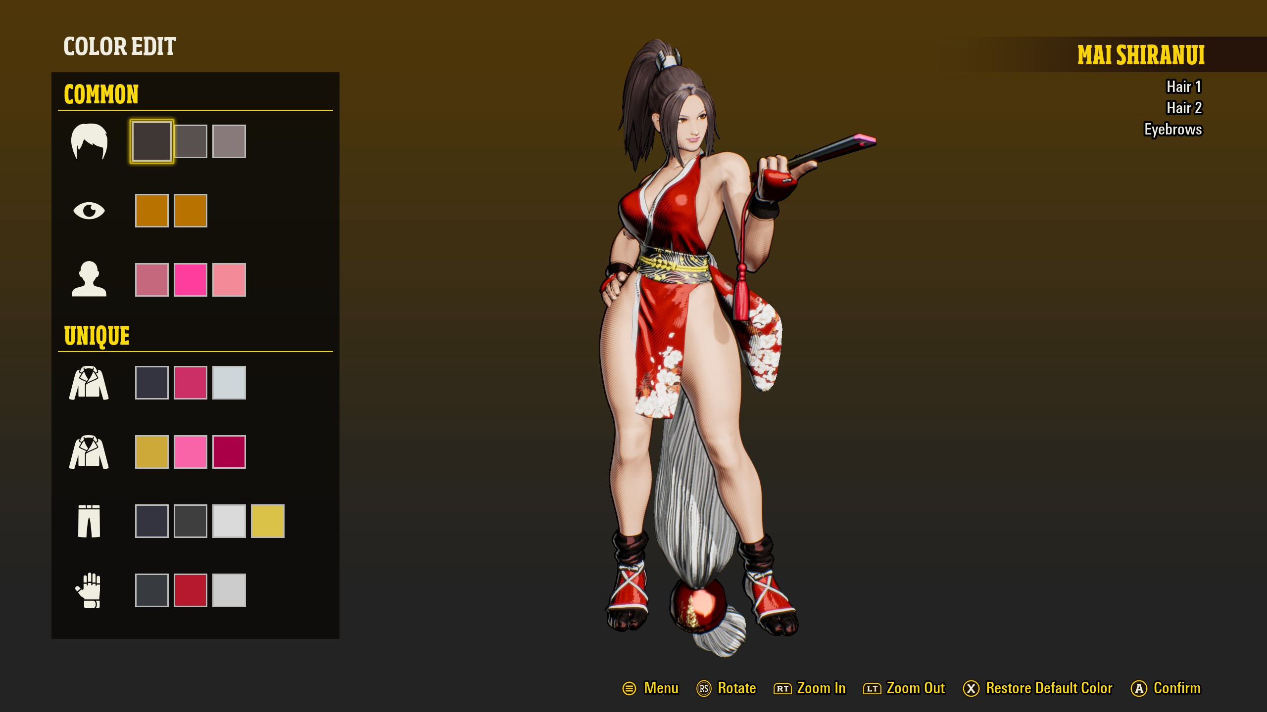 KOF13 Mai(no color edit support) Mod for Fatal Fury: City of the Wolves | COTW Mods