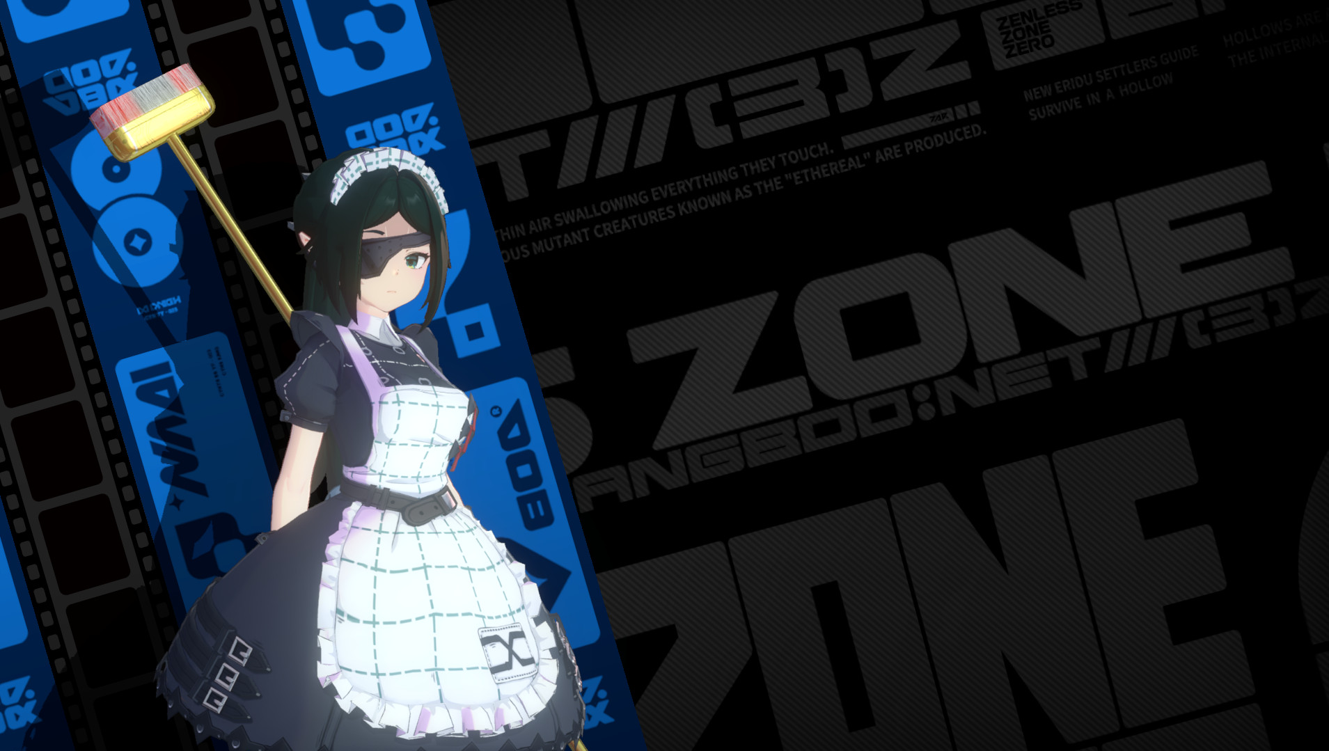 Chūnibyō Maid Qingyi Mod for Zenless Zone Zero | ZZZ Mods