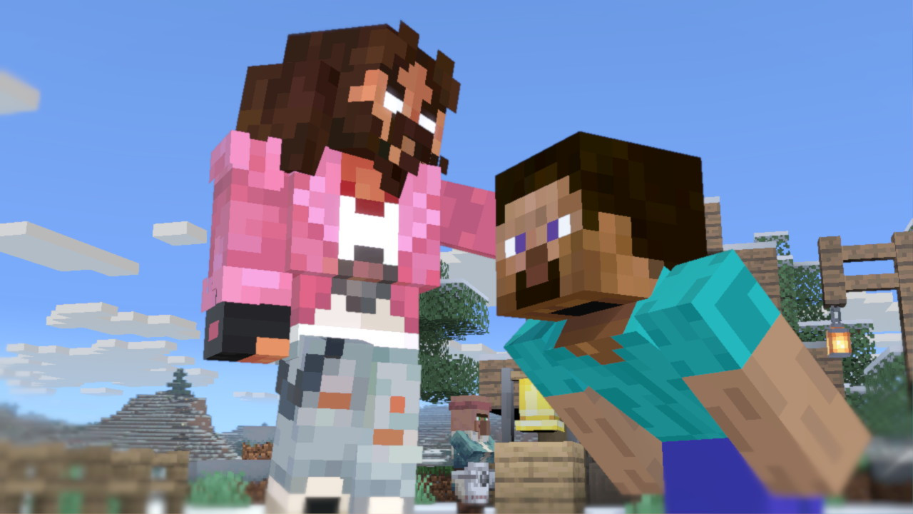 Garret Garrison over Herobrine [MOVESET PATCH] Mod for Super Smash Bros ...