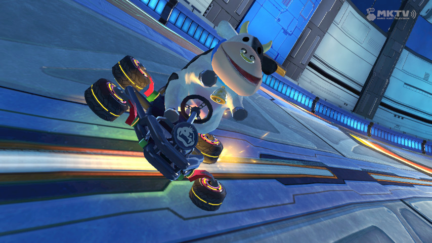Mario kart world necomer Moo Moo Cow PORT Mod for Mario Kart 8 | MK8 Mods