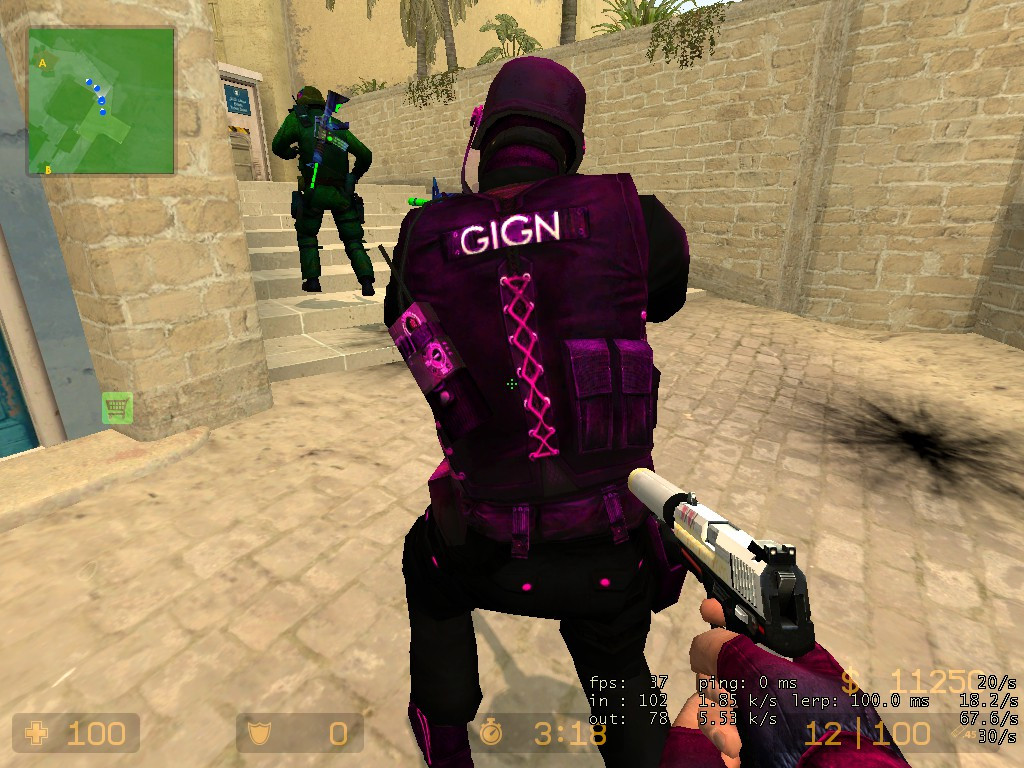 Neon GIGN Mod for Counter-Strike: Source | CS:S Mods