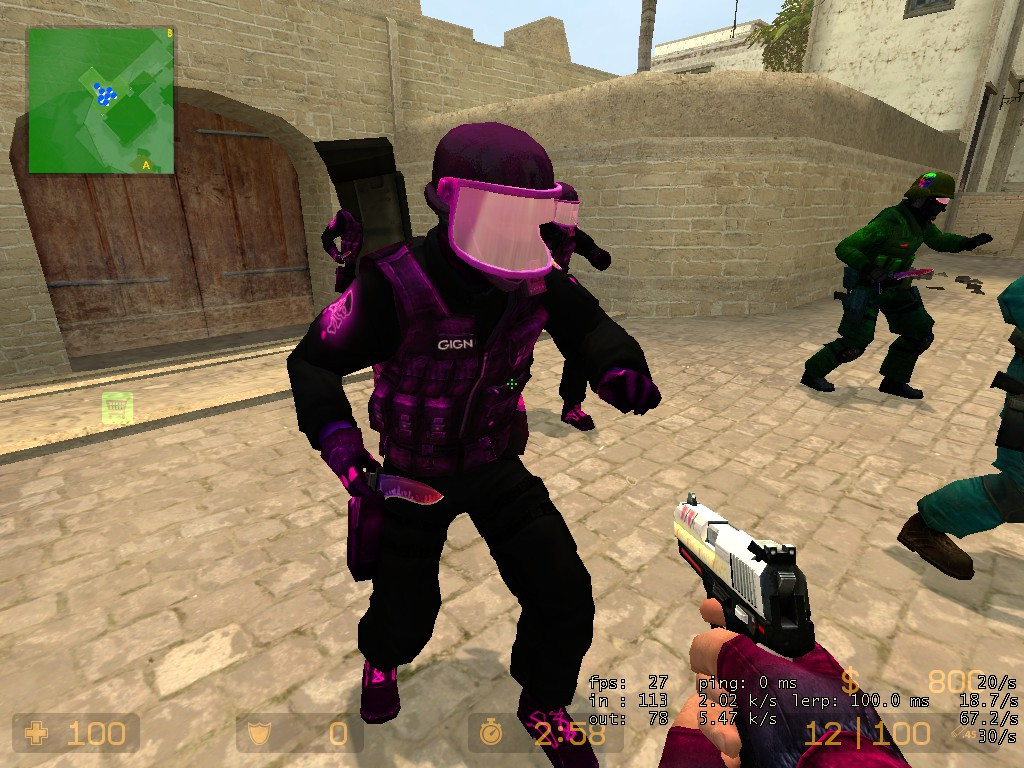 Neon GIGN Mod for Counter-Strike: Source | CS:S Mods
