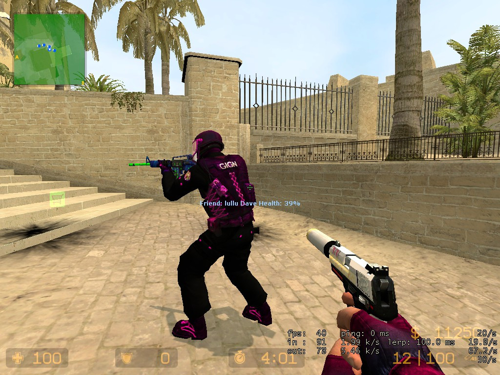 Neon GIGN Mod for Counter-Strike: Source | CS:S Mods