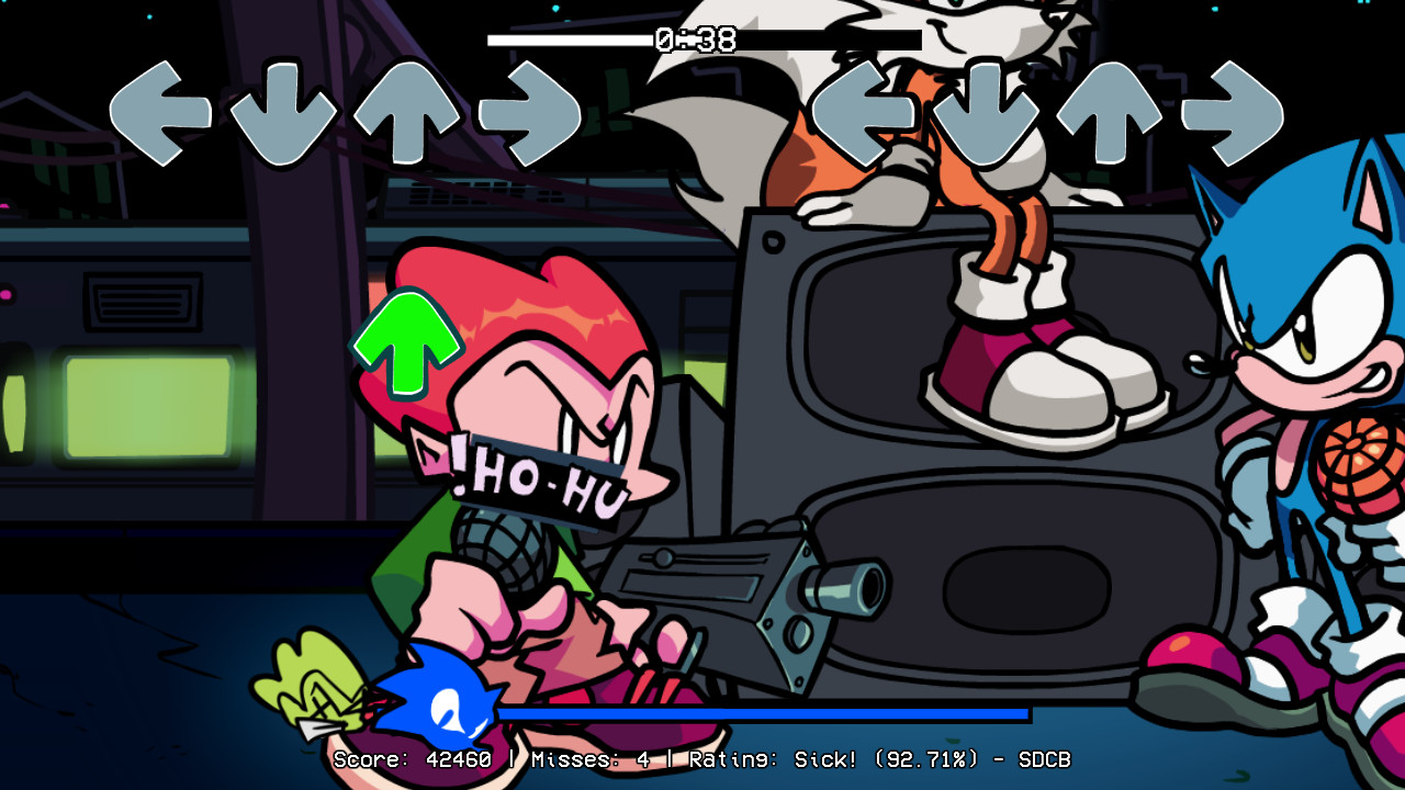 Pico Sonic Mix fanchart Mod for Friday Night Funkin' | FNF Mods