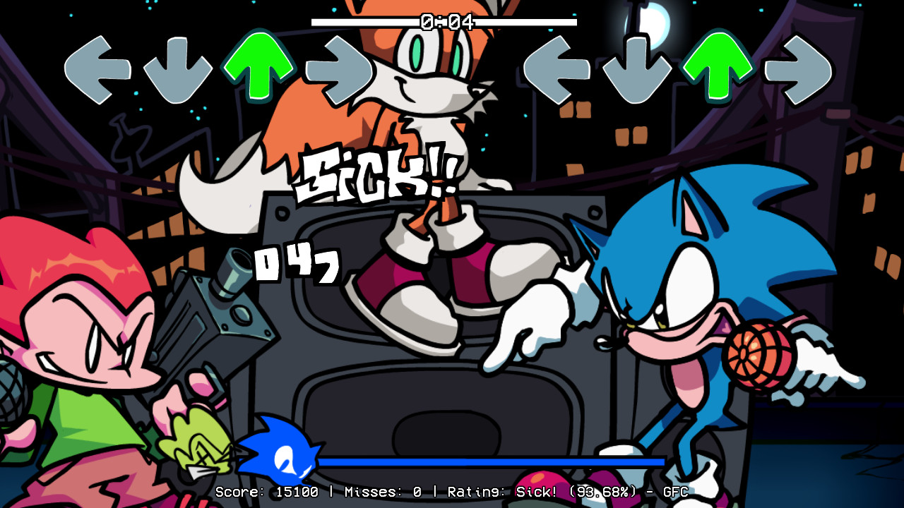 Pico Sonic Mix fanchart Mod for Friday Night Funkin' | FNF Mods