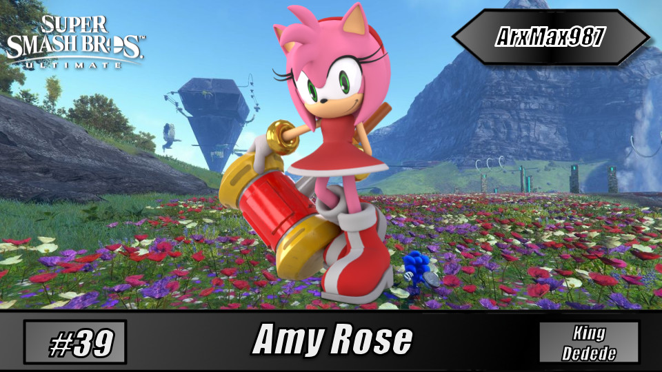 Amy Rose V2 Mod for Super Smash Bros. Ultimate | SSBU Mods