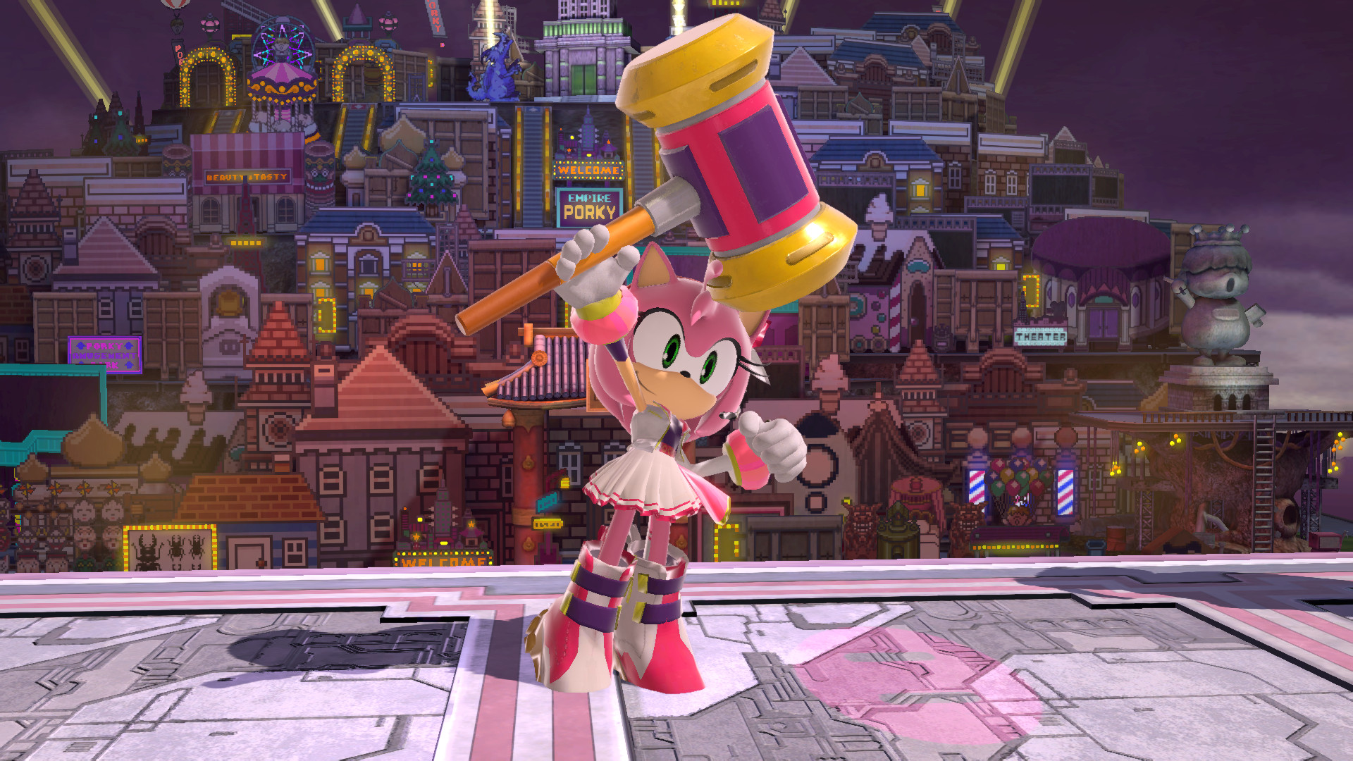 Amy Rose V2 Mod for Super Smash Bros. Ultimate | SSBU Mods