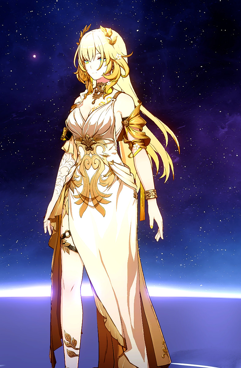 Long hair Aglaea Mod for Honkai Star Rail | HSR Mods