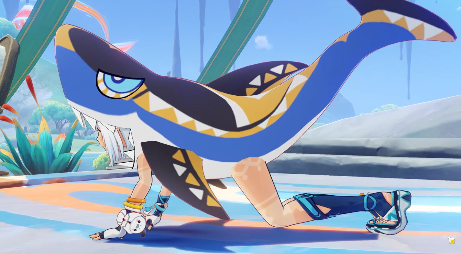 Mualani Tralalero Tralala Mod for Genshin Impact | GI Mods