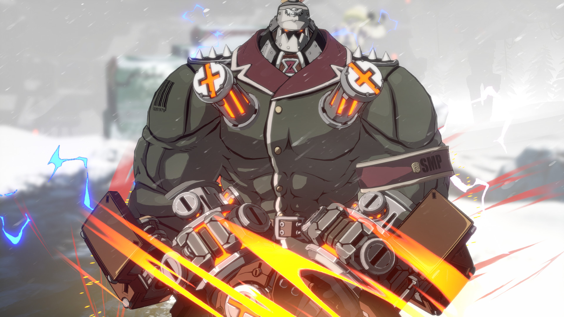 Drip pose for Giganter Kai Mod for GUILTY GEAR -STRIVE- | GGST Mods