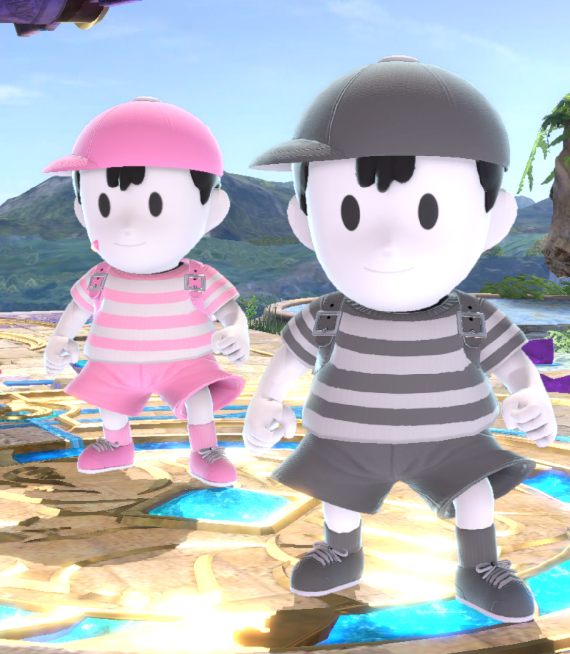 TLS Mad'ness (pink and white/greyscale recolors) Mod for Super Smash ...