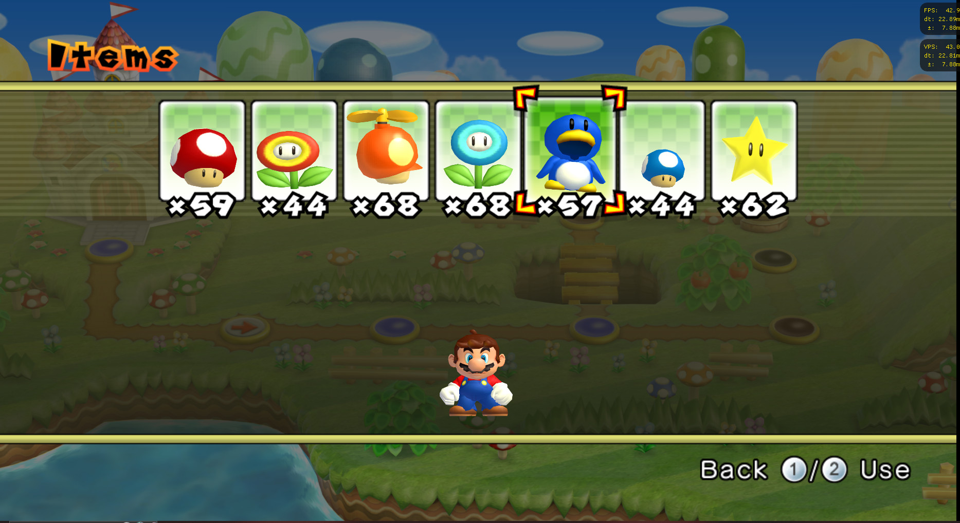 NSMBW INF ITEMS SAVE FILE Mod for New Super Mario Bros. Wii | NSMBW Mods