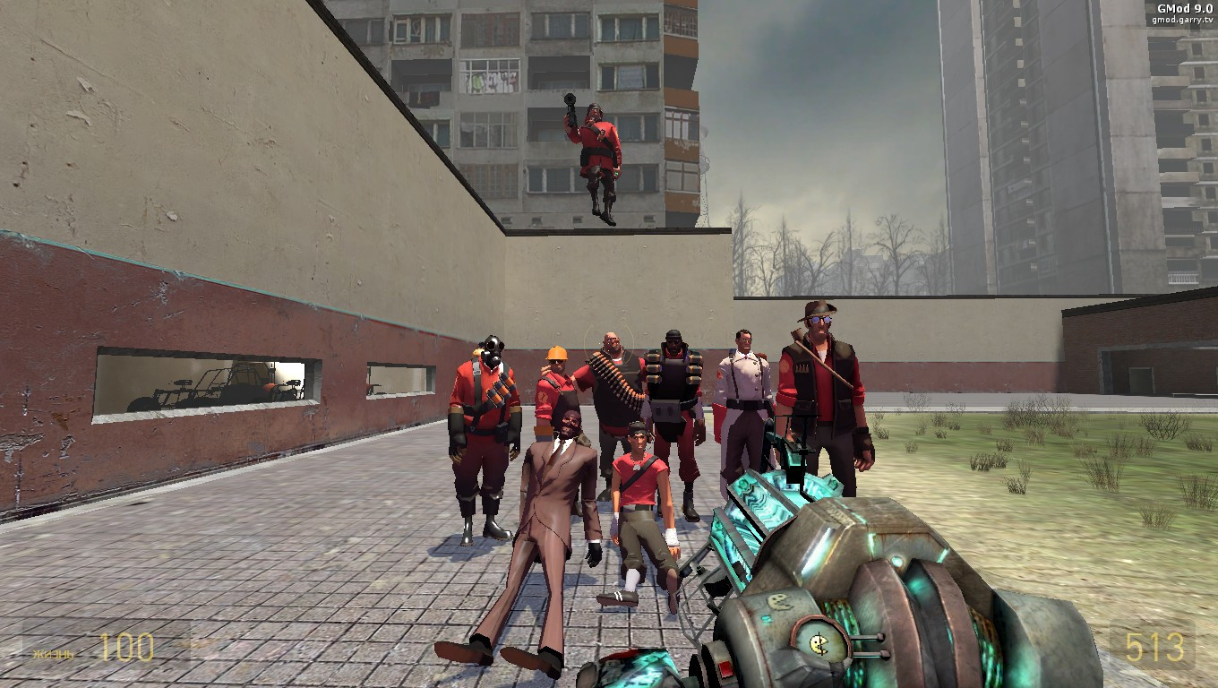 Team Fortress 2 Fixed texture Mod for Garry's Mod 9 | GMod 9 Mods