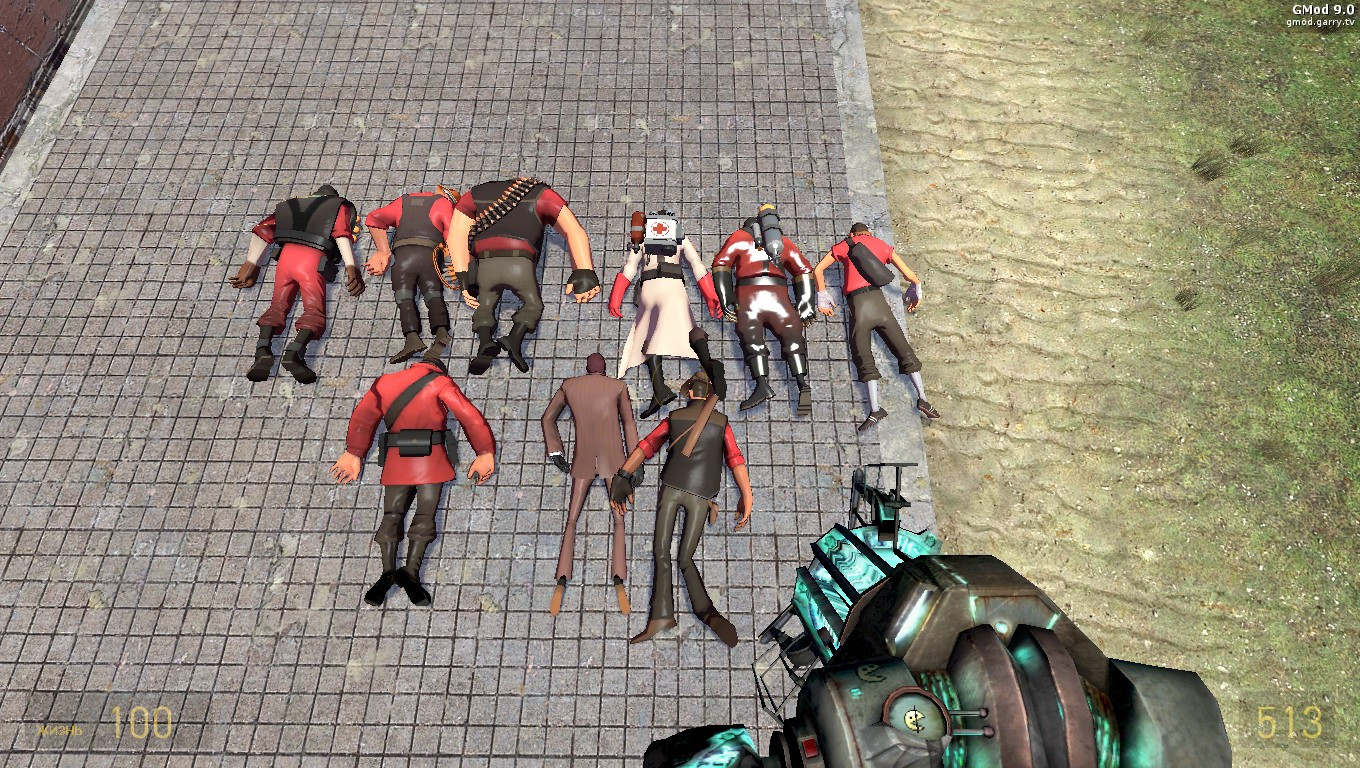 Team Fortress 2 Fixed texture Mod for Garry's Mod 9 | GMod 9 Mods