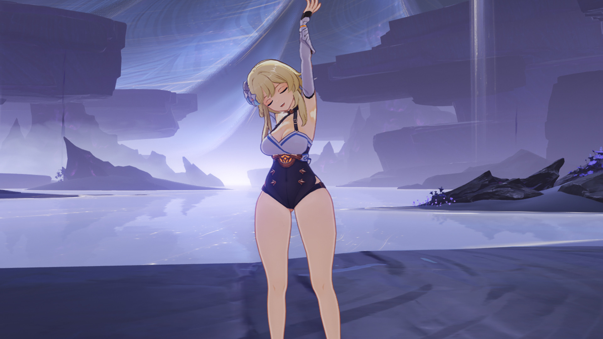 Lumine's New Onepiece Thicc Edition Mod for Genshin Impact | GI Mods