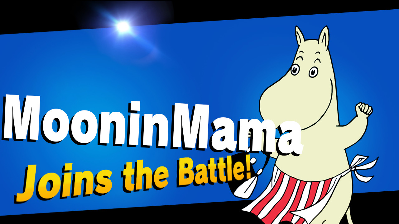 Moomin | Moominmama over Isabelle Mod for Super Smash Bros. Ultimate ...
