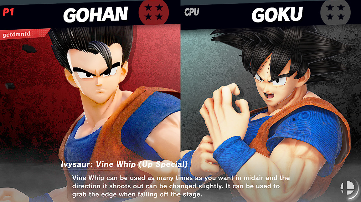 New UI for Gohan (from Super HYPE bros) Mod for Super Smash Bros ...