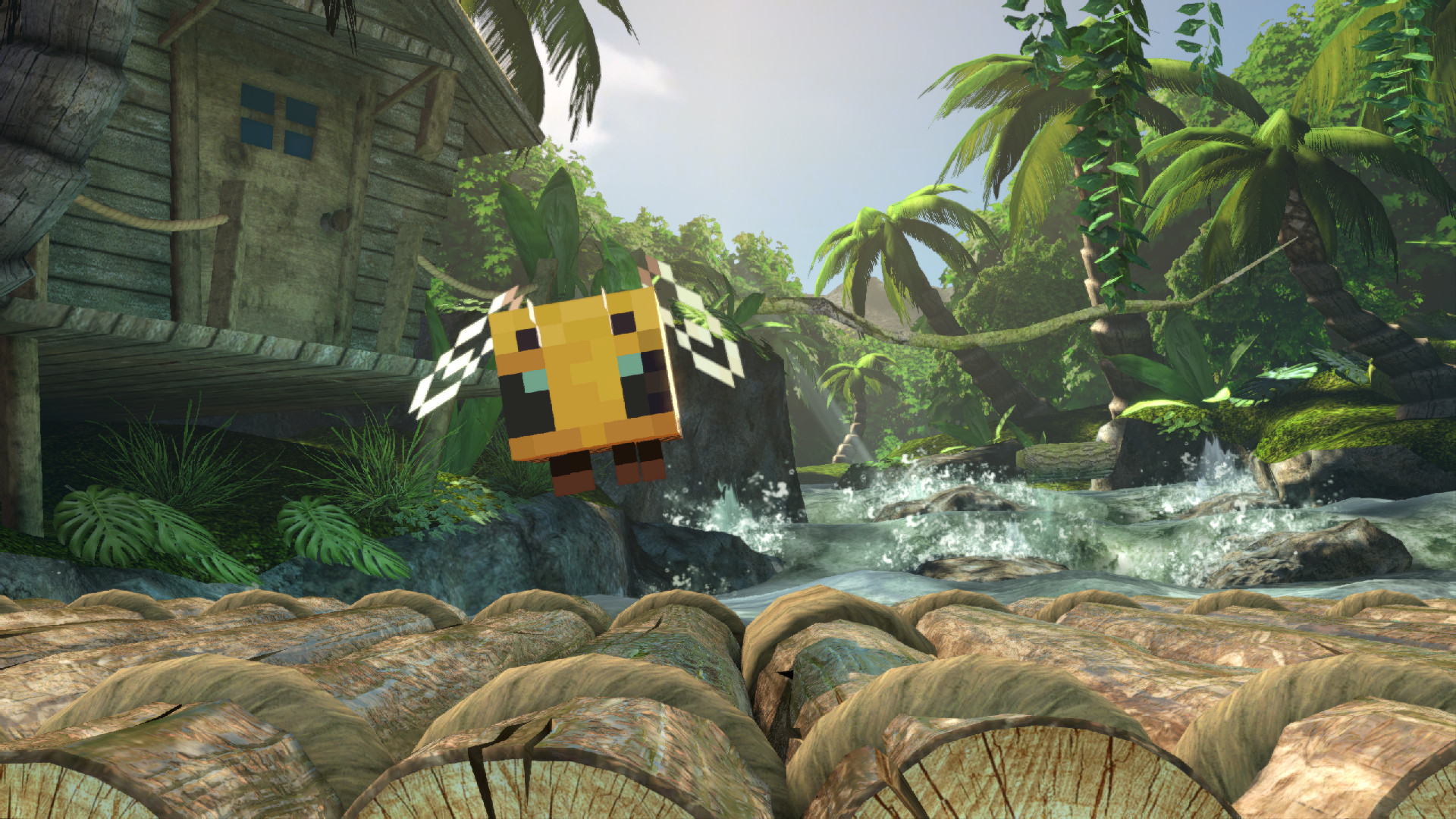 Minecraft Bee Mod for Super Smash Bros. Ultimate | SSBU Mods