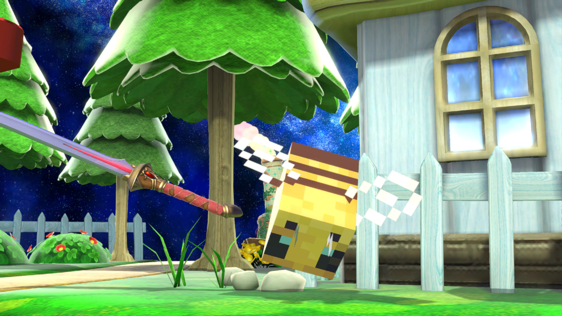 Minecraft Bee Mod for Super Smash Bros. Ultimate | SSBU Mods