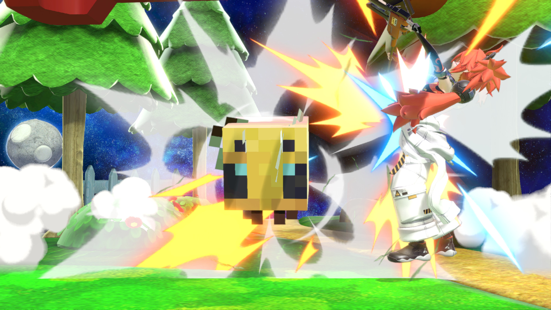 Minecraft Bee Mod for Super Smash Bros. Ultimate | SSBU Mods