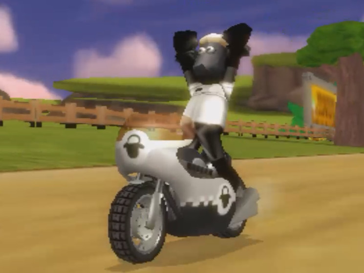 Shaun The Sheep Mod for Mario Kart Wii | MKWii Mods