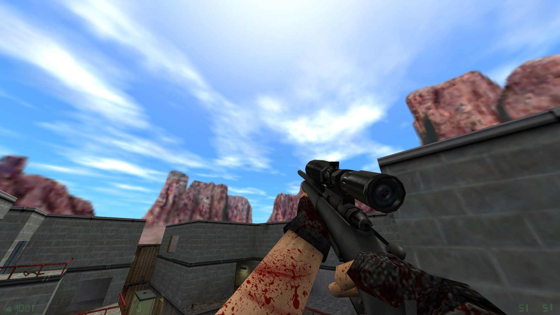 Bloody Soldier Hands Mod for Half-Life: Opposing Force | HL:OF Mods