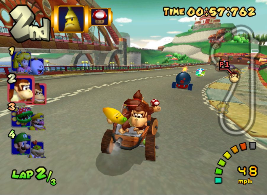 Donkey Kong Jr. in Mario Kart Double Dash!! Mod for Mario Kart: Double ...