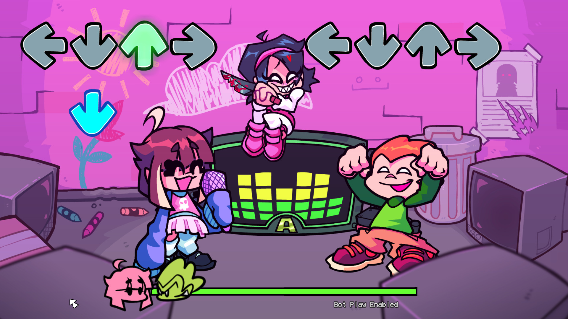 QT: Rewired Mod for Friday Night Funkin' | FNF Mods