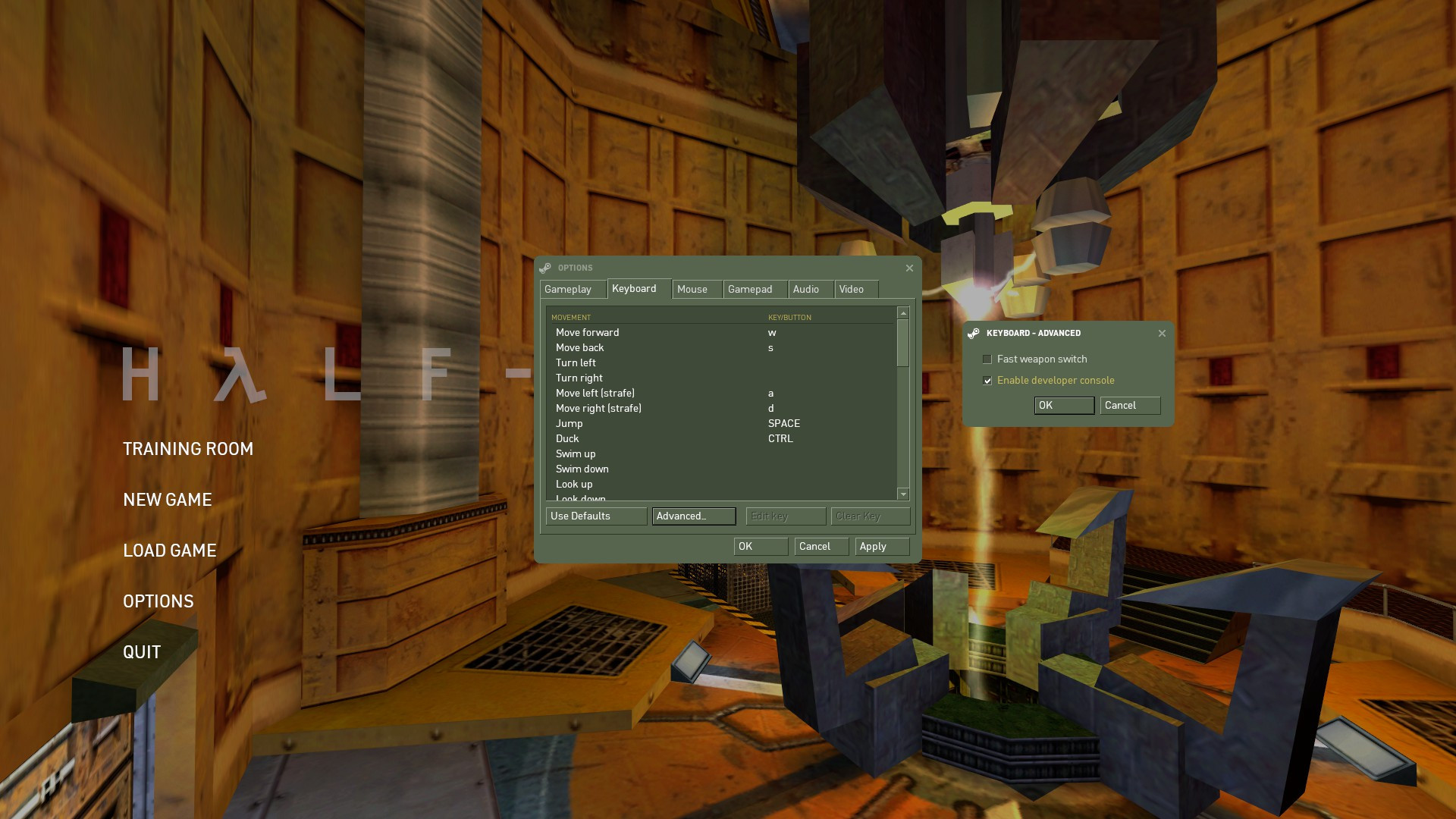 Half-Life 1 style VGUI Mod for Half-Life: Source | HL:S Mods
