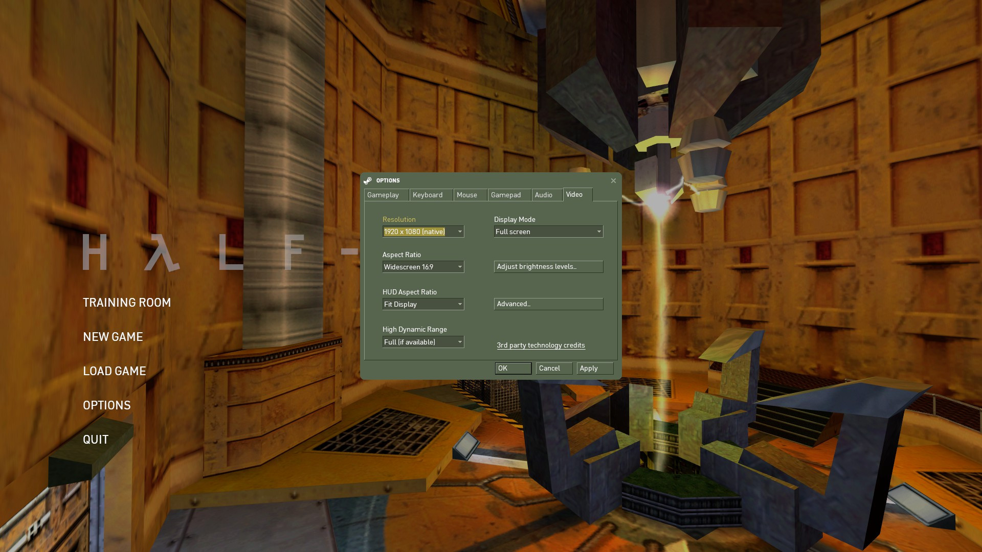 Half-Life 1 style VGUI Mod for Half-Life: Source | HL:S Mods