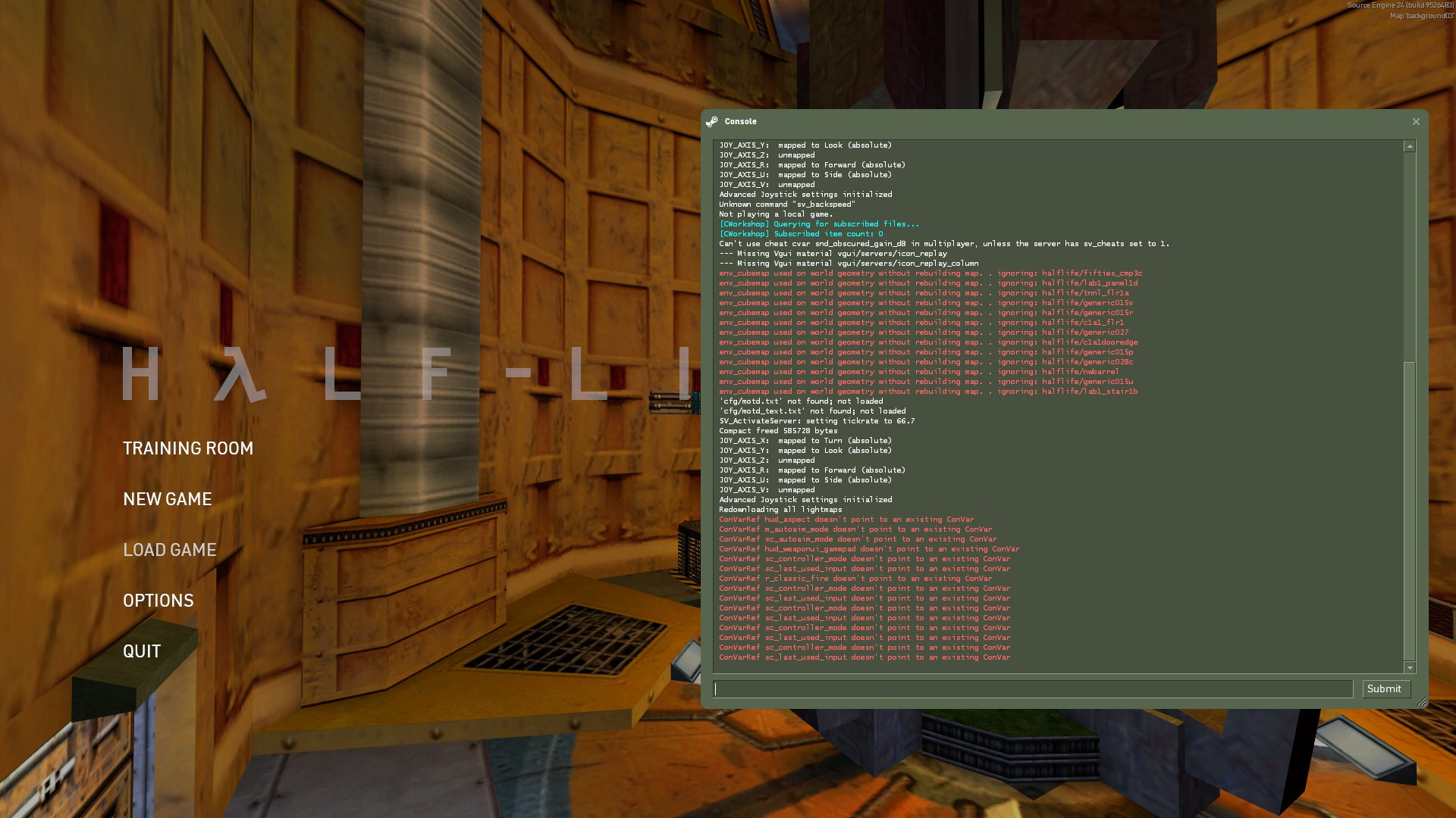 Half-Life 1 style VGUI Mod for Half-Life: Source | HL:S Mods