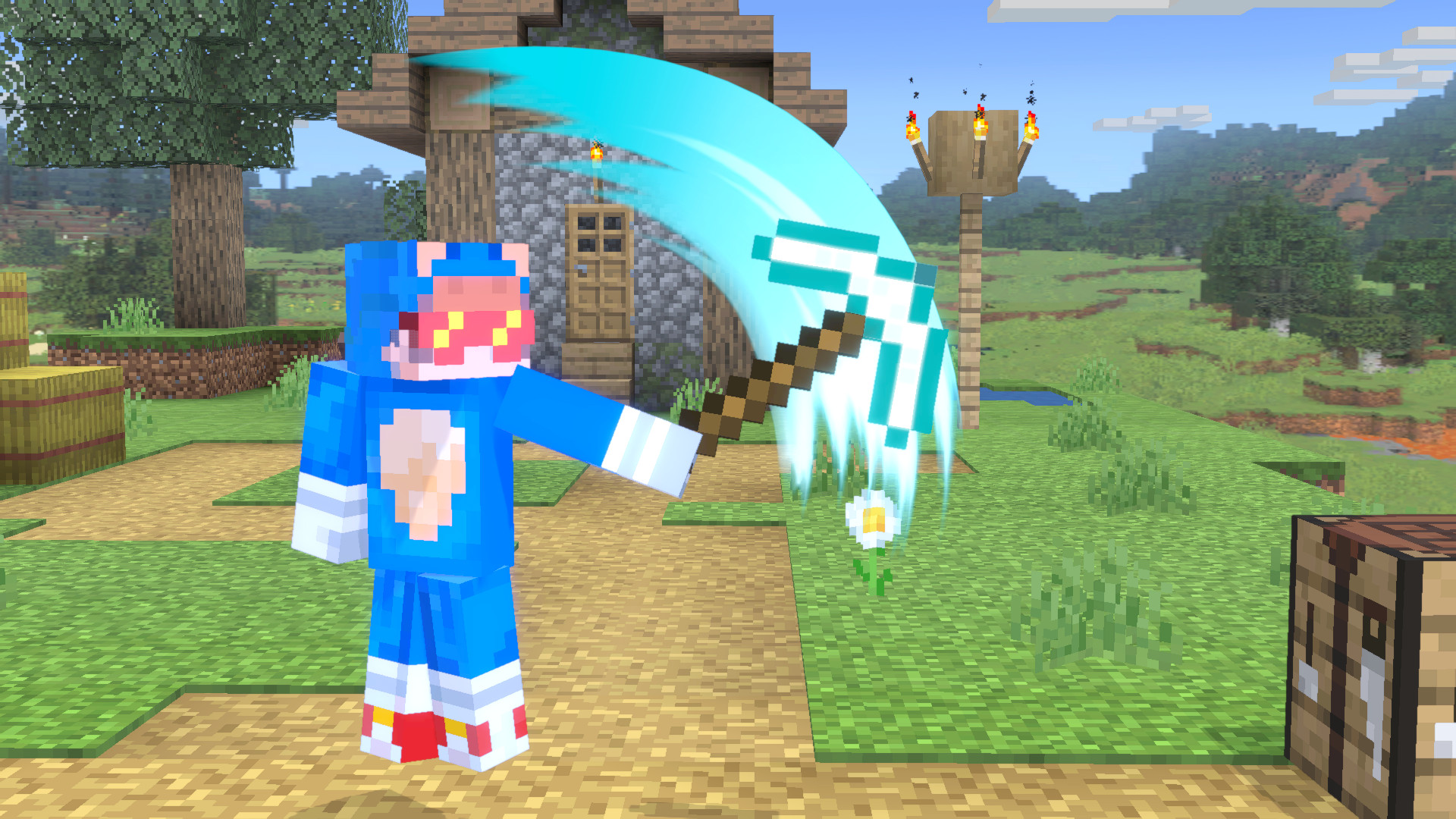 TBNRSambo over Steve Mod for Super Smash Bros. Ultimate | SSBU Mods