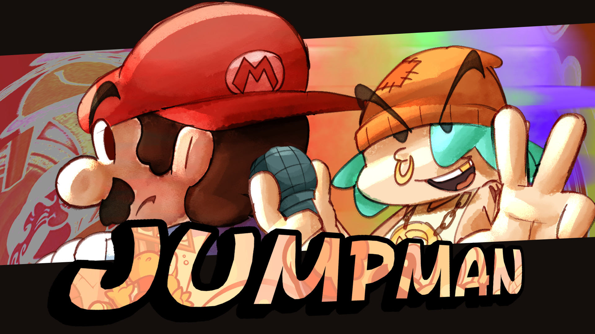 Vs. Gangsta Mario (Jumpman) Mod for Friday Night Funkin' | FNF Mods