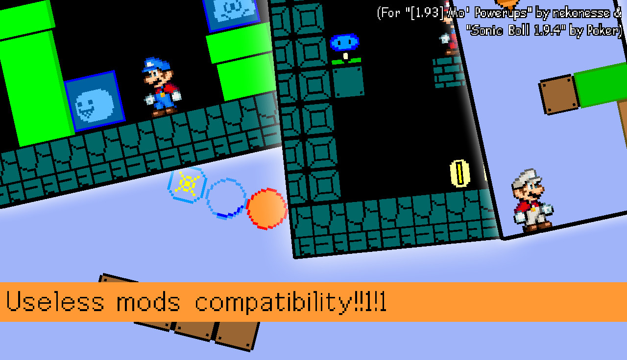 Syobon Action/Cat Mario World Skin (1.9.3 atm) Mod for Boll Deluxe ...