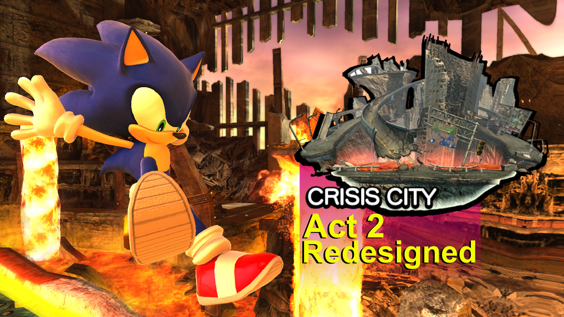 Crisis City Act 2 Redesigned Mod for Sonic Generations (2011) | Gens Mods