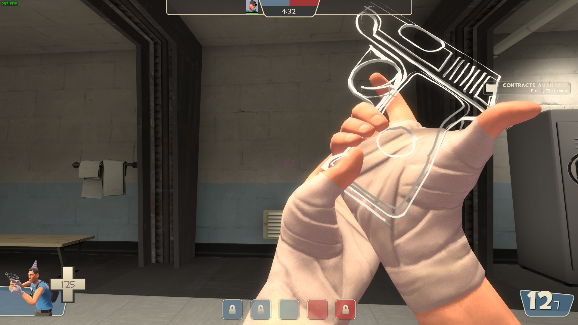 Hand drawn pistol Mod for Team Fortress 2 | TF2 Mods